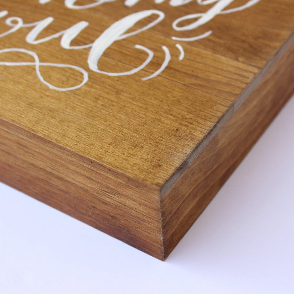 Wooden Standing Plaque - Britt Lauren Designs