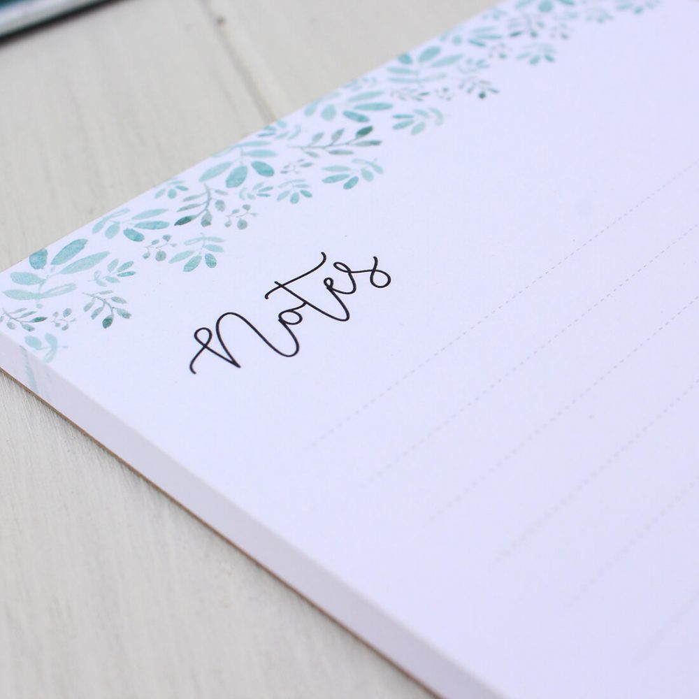 Watercolor Notepads - Britt Lauren Designs