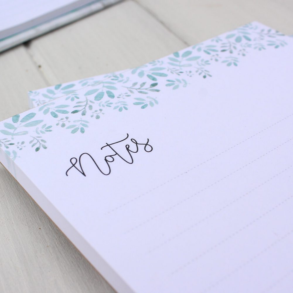 Watercolor Notepads - Britt Lauren Designs