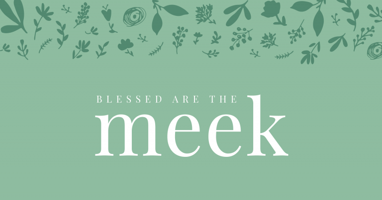 Blessed are the Meek - Britt Lauren Designs