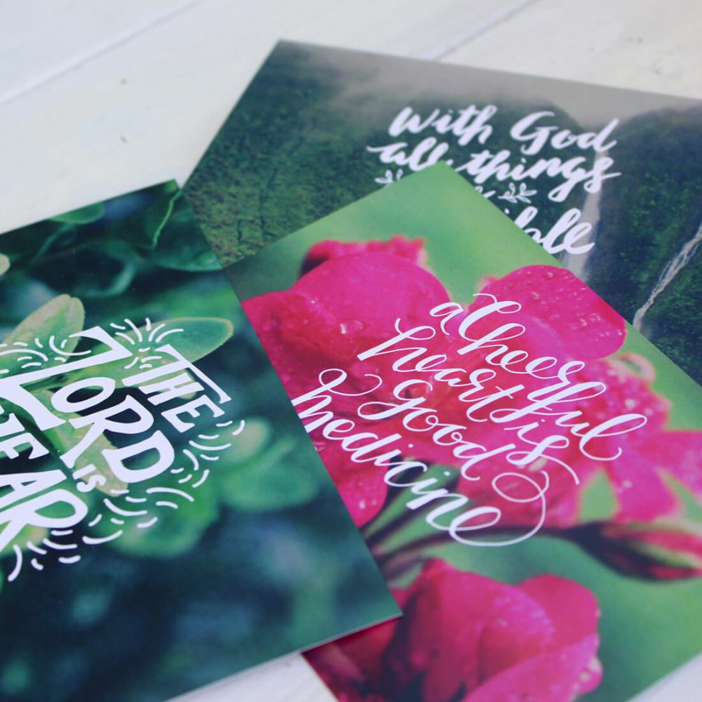 Scripture Photo Cards - Britt Lauren Designs